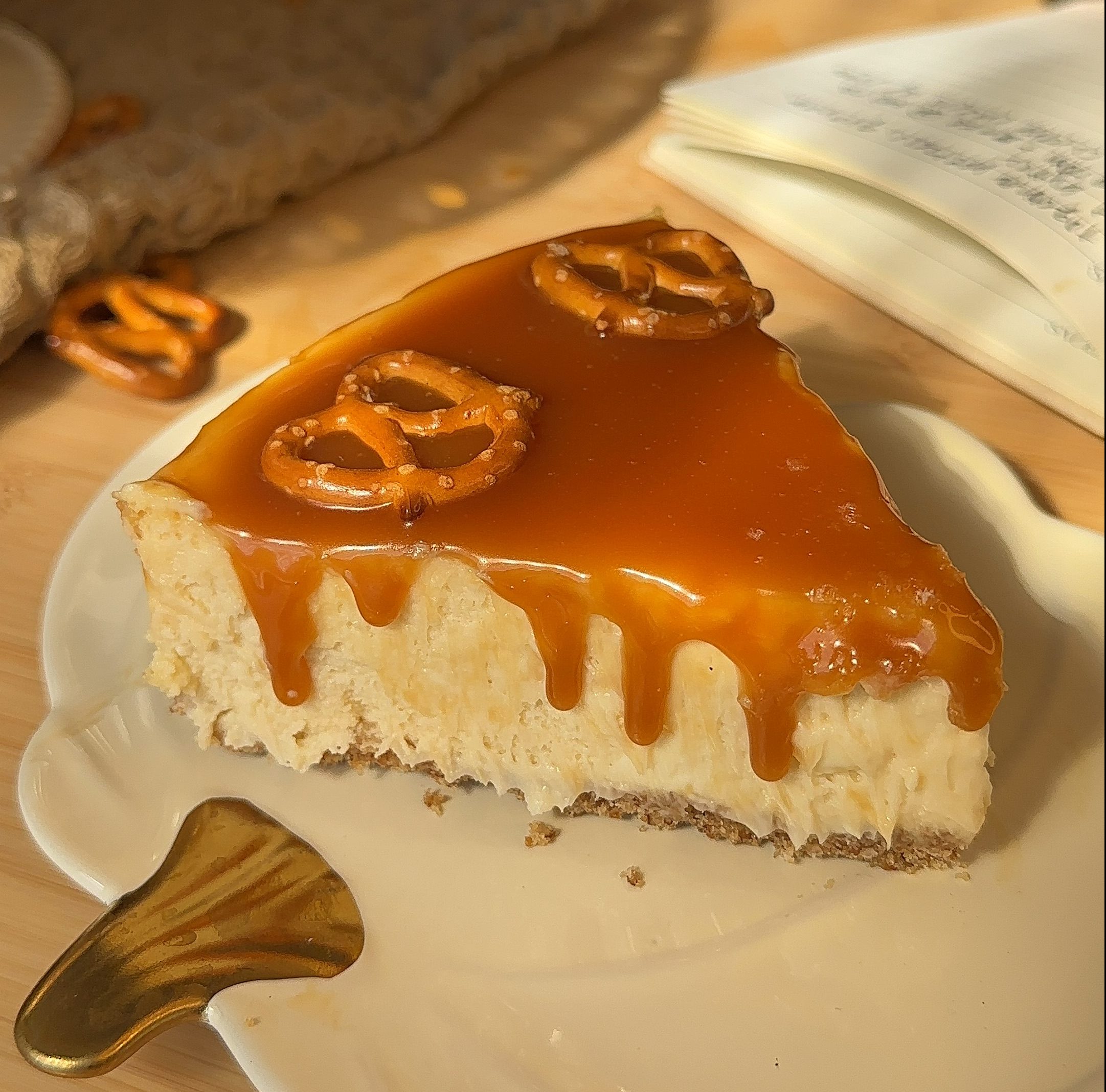 Salted Caramel Pretzel Cheesecake Recipe - Munchies By Mallory