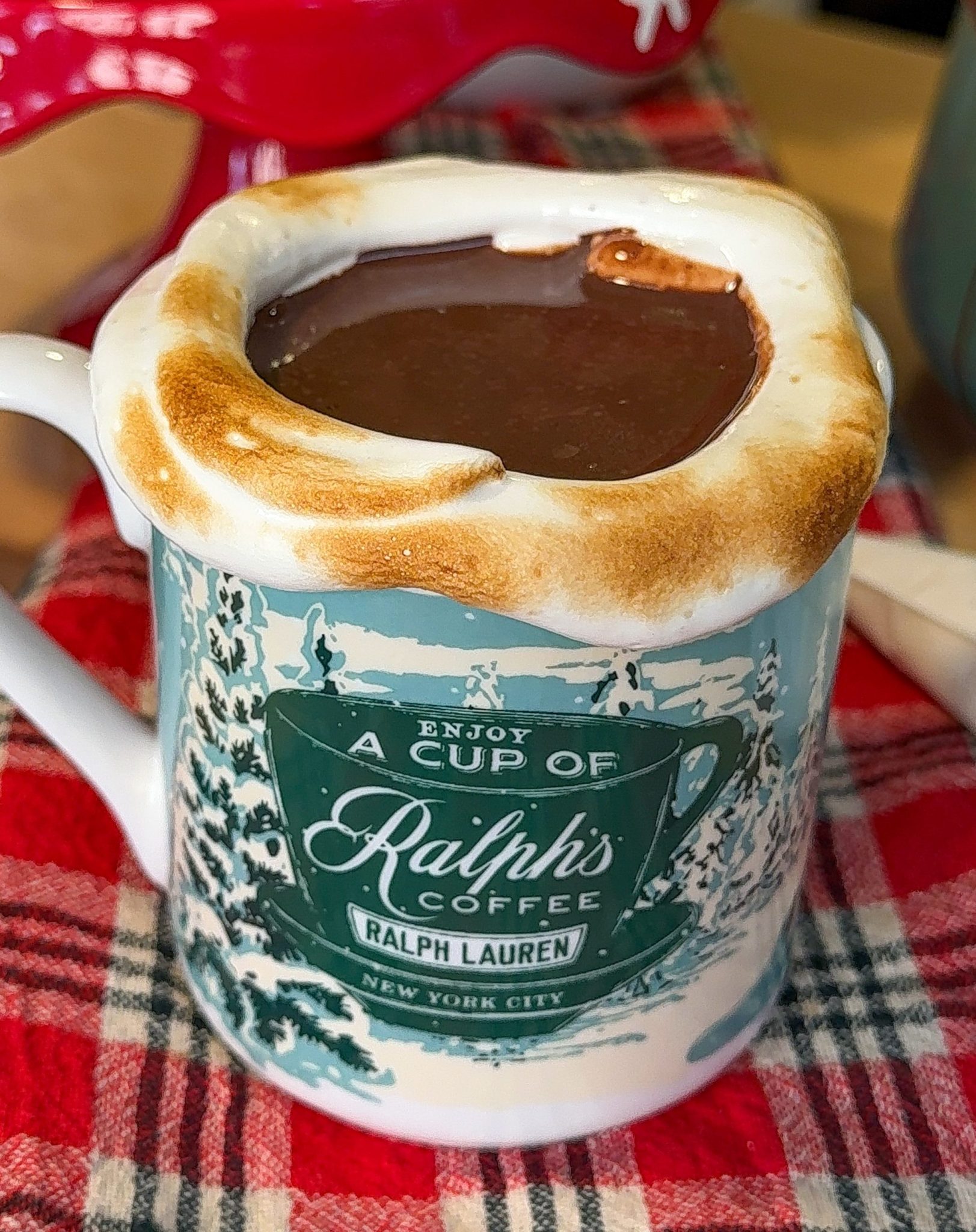 French Hot Chocolate with Toasted Marshmallow Creme - Munchies By Mallory